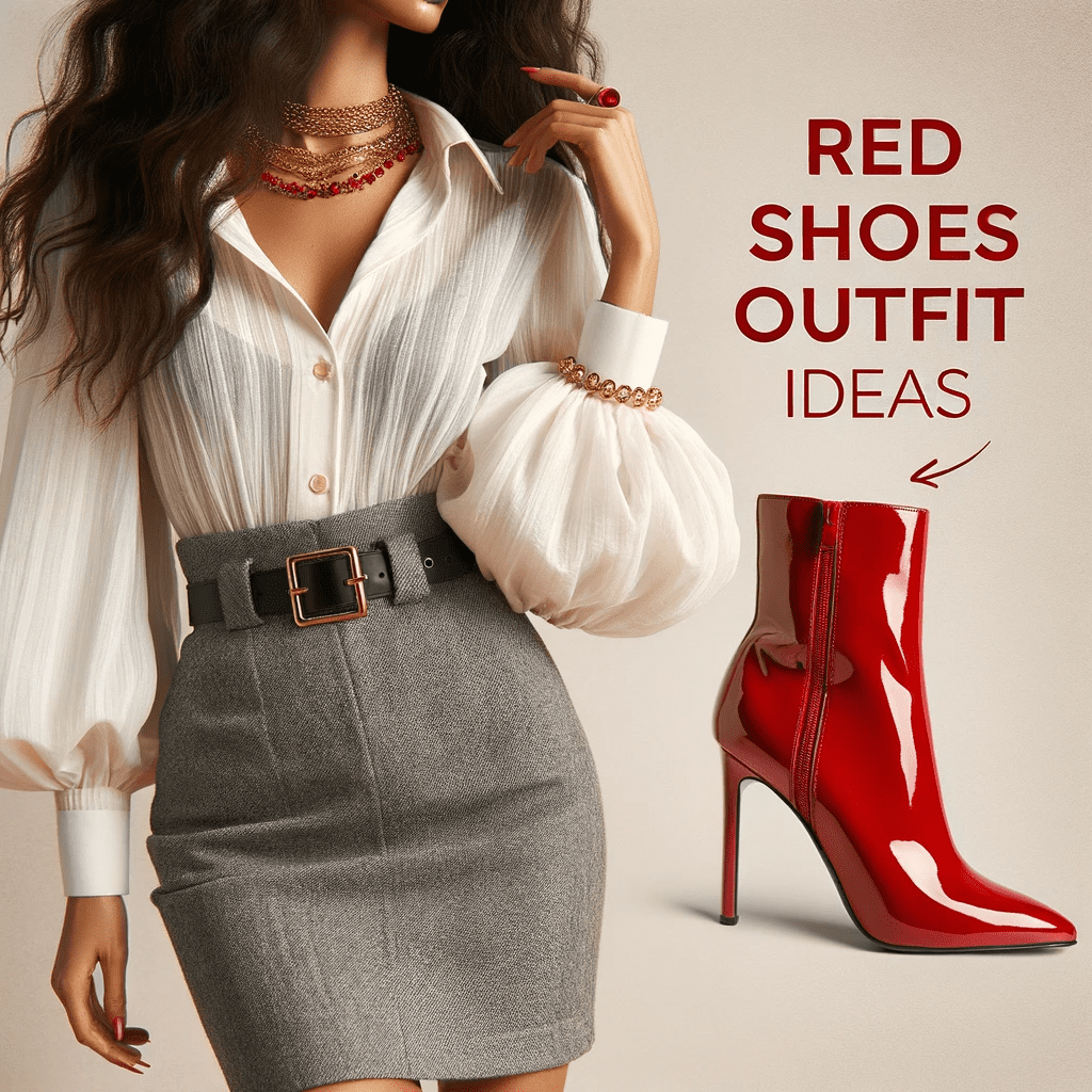 31 Red Shoes Outfit Ideas: Guide To Look Fashionable